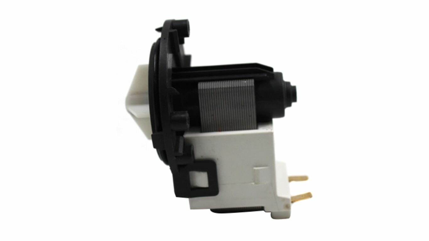 Насос сливной Indesit 092264, для стиральных машин, металл, черный