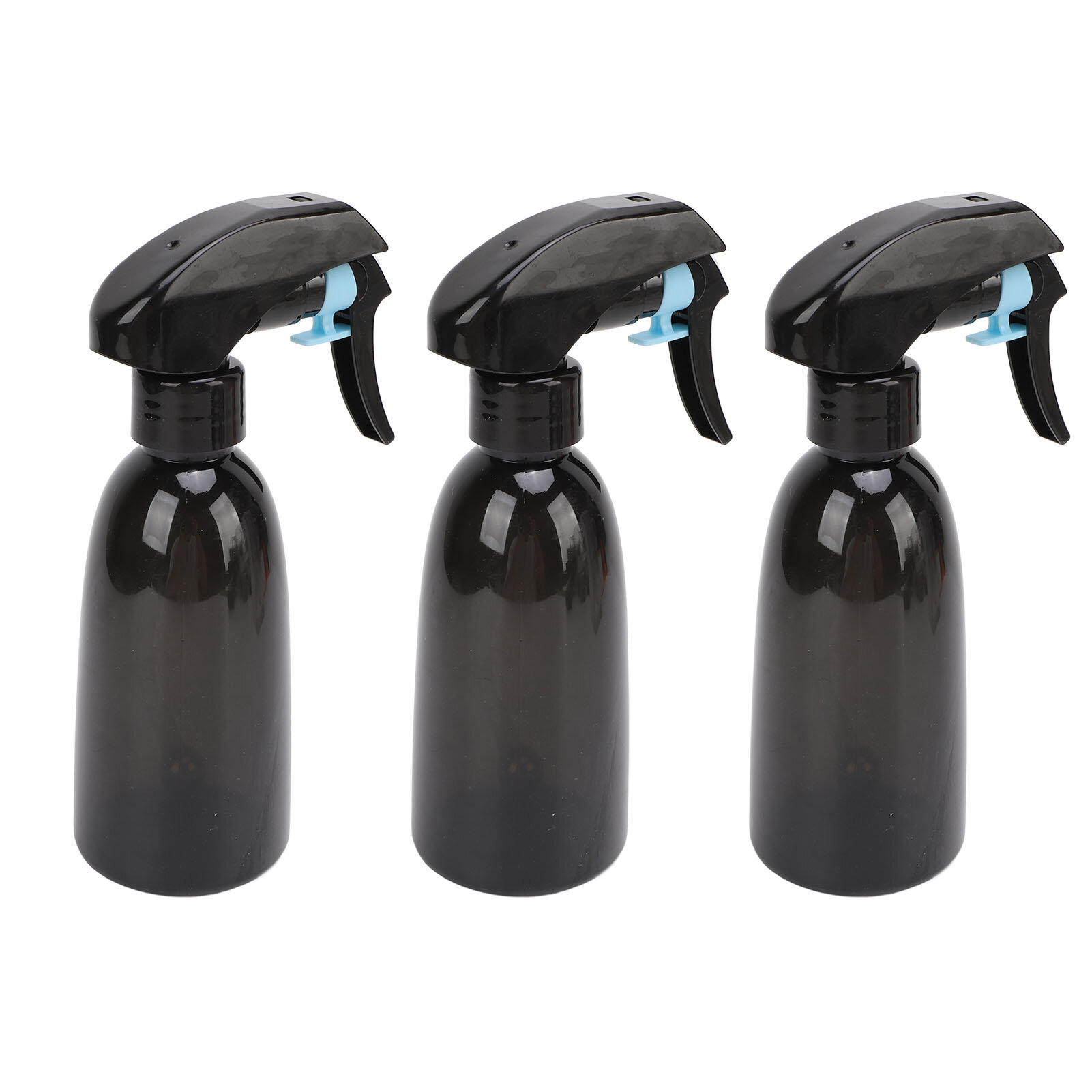3 шт. Пульверизатор для волос для салонов, эргономичный, тонкий распылитель, черный, 3 х Пульверизатор