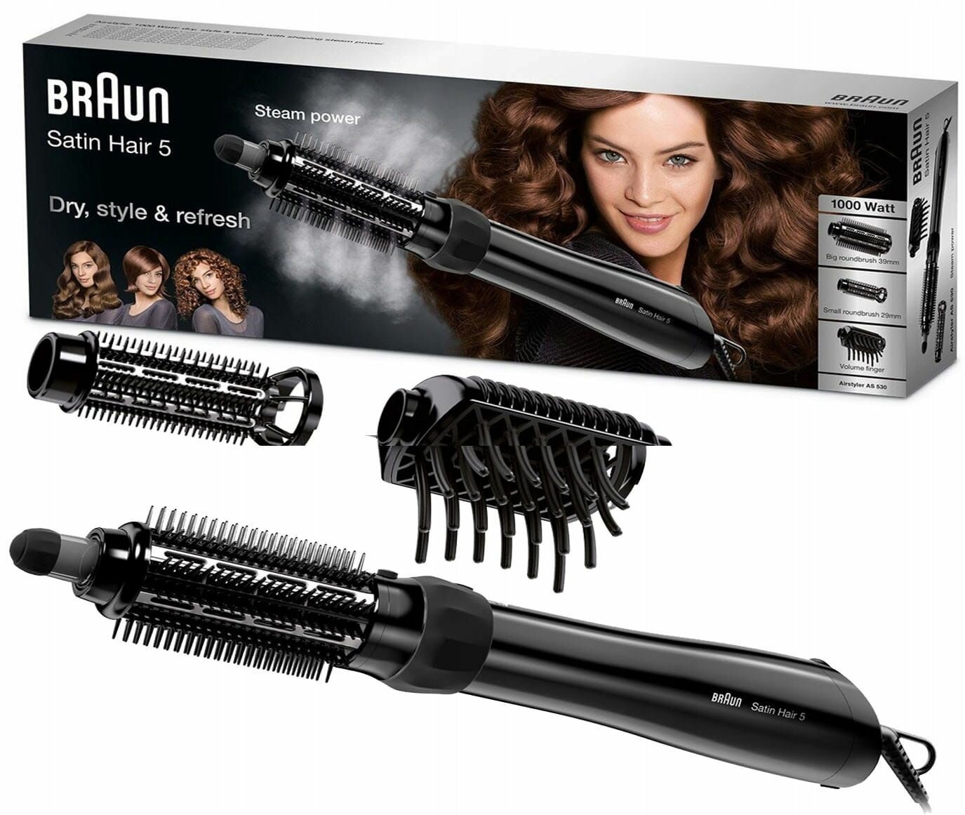 Фен-щетка для укладки Braun Satin Hair 5 AS530