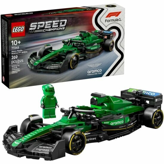 Конструктор Lego Speed Champions 77245 Aston Martin Aramco F1 AMR24