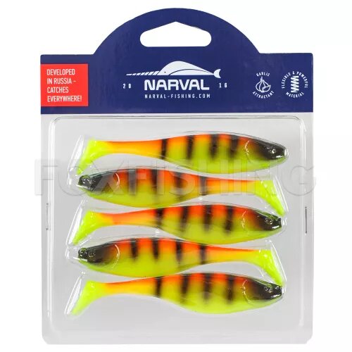 Силиконовая приманка Narval Commander Shad 10cm #052 5шт.