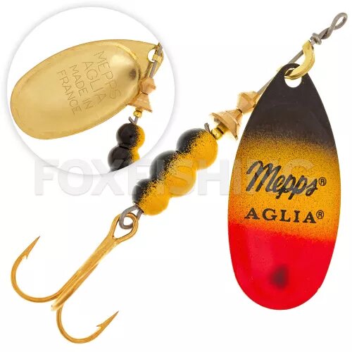 Блесна вращающиеся Mepps Aglia №4 9гр. #Furia