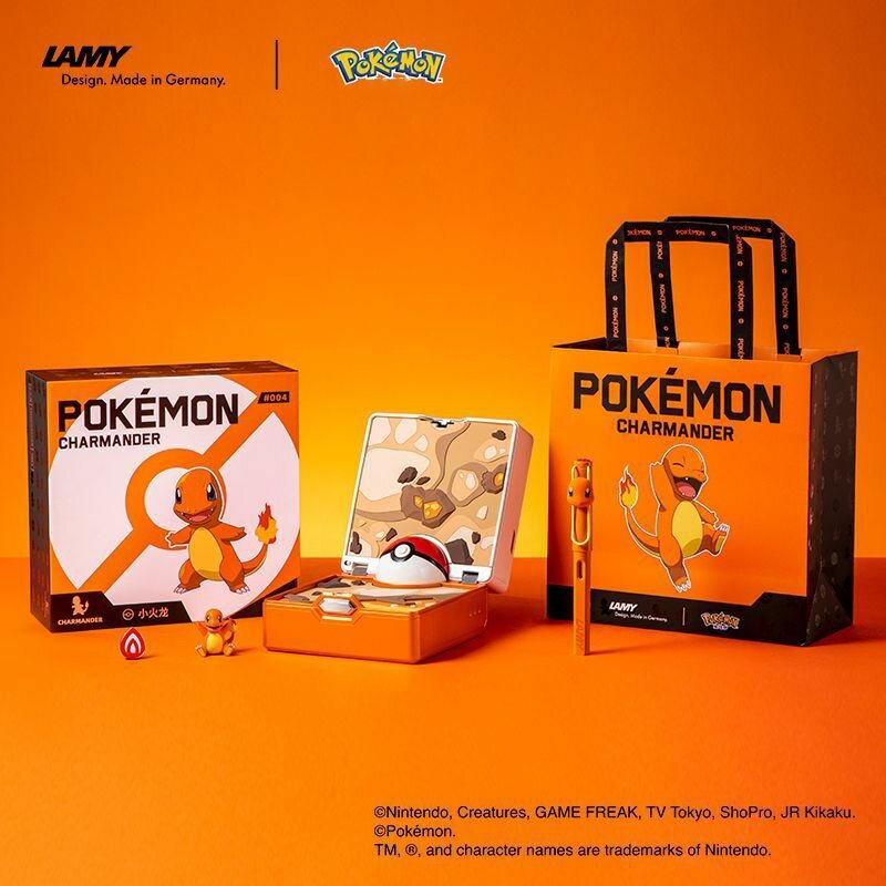 Ручка для каллиграфии LAMY safari Pokemon F, red