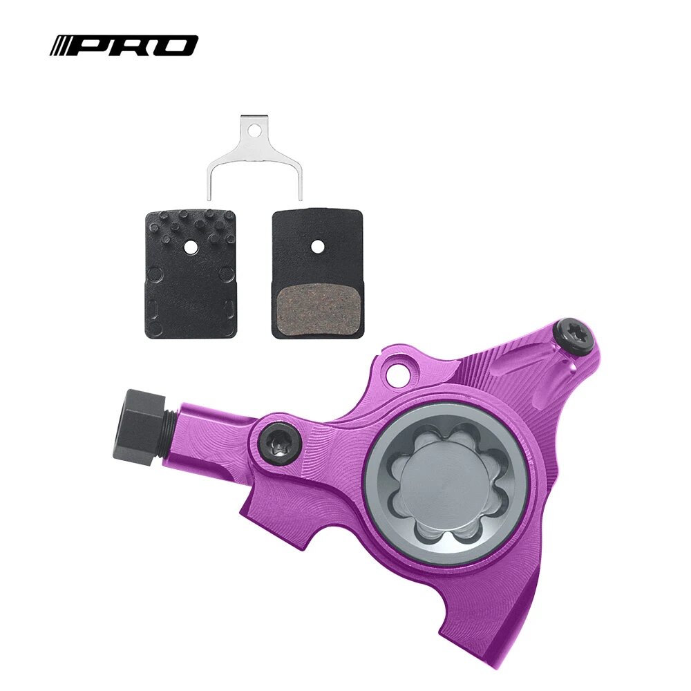 LINGMAI IIPRO Гидравлический тормозной калипер 2-поршневой Фиолетовый, 2 Piston Purple