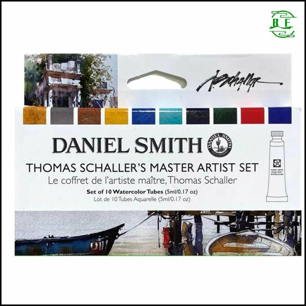 Набор акварели Daniel Smith, Tomas Shaller's Master Artist Set, 10 цветов, тубы-FB -lj