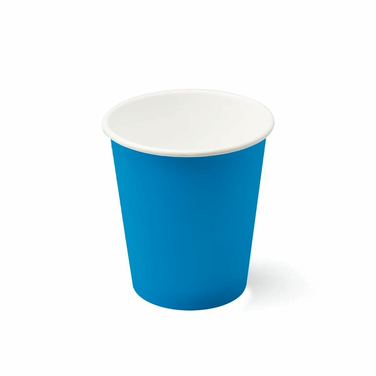 Стакан одноразовый бумажный Ecopak Синий d 80 250 мл, 1000 шт.