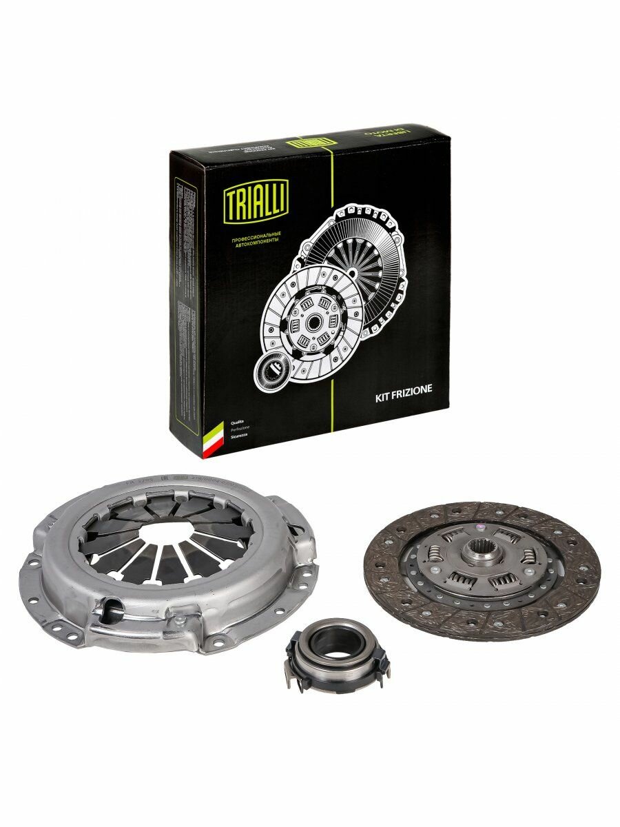 Сцепление в сборе для а/м Geely MK (08-)/MK Cross (10-)/Оtaka CK (07-) 1.5i (с мех. муфт) (FR 2705), TRIALLI FR2705