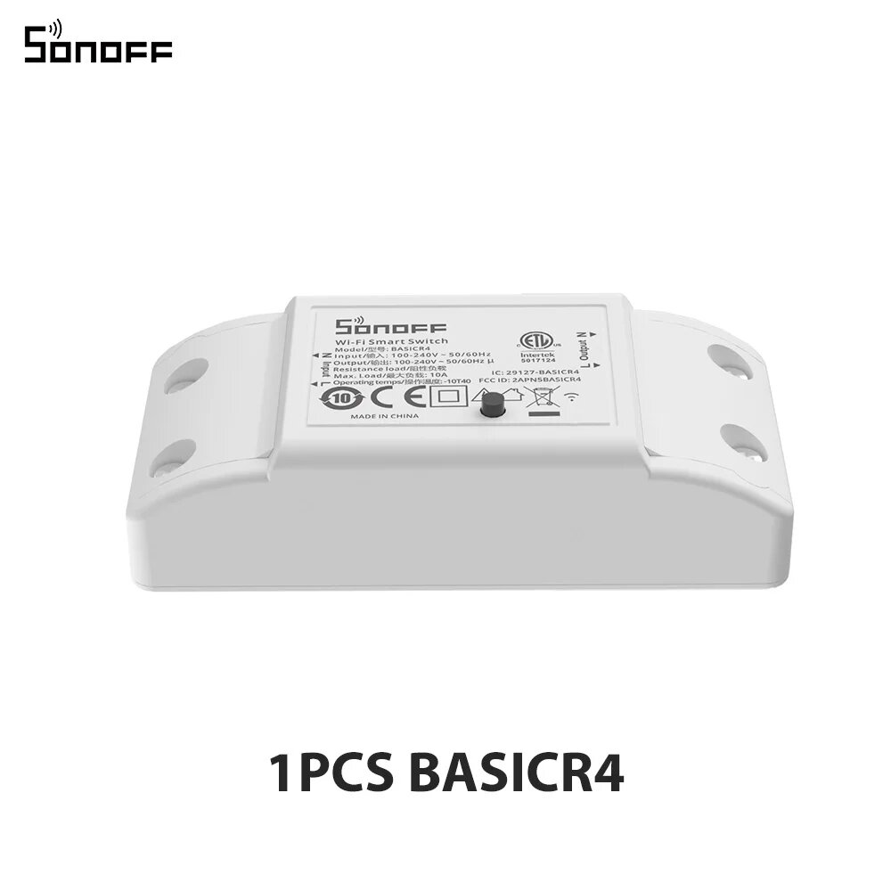 SONOFF BASICR4 Wi-Fi умный переключатель, 1PCS