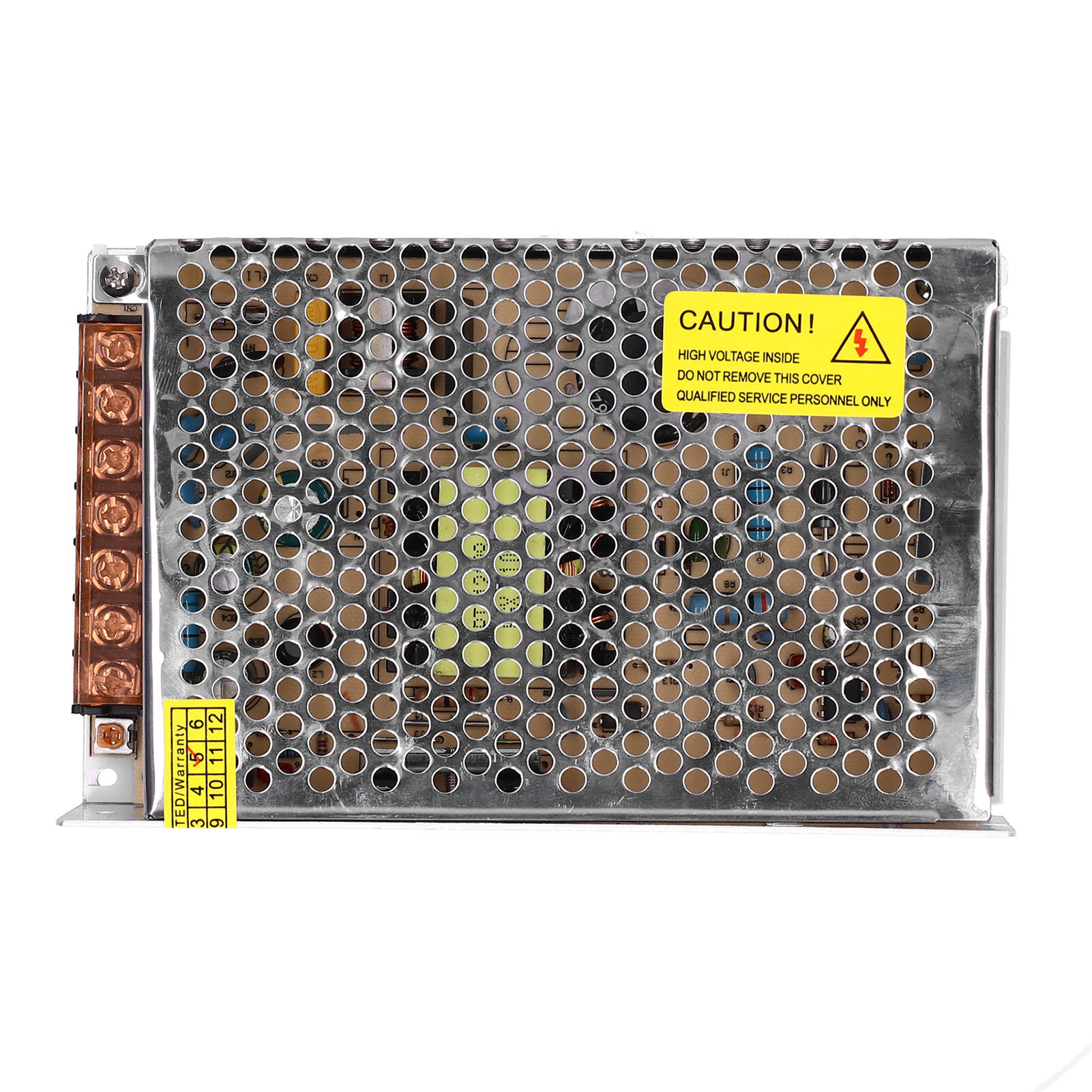 Импульсный источник питания постоянного тока с регулируемым напряжением и светодиодной подсветкой для систем видеонаблюдения, 12 В, 150 Вт, 12,5 А, для электрооборудования.