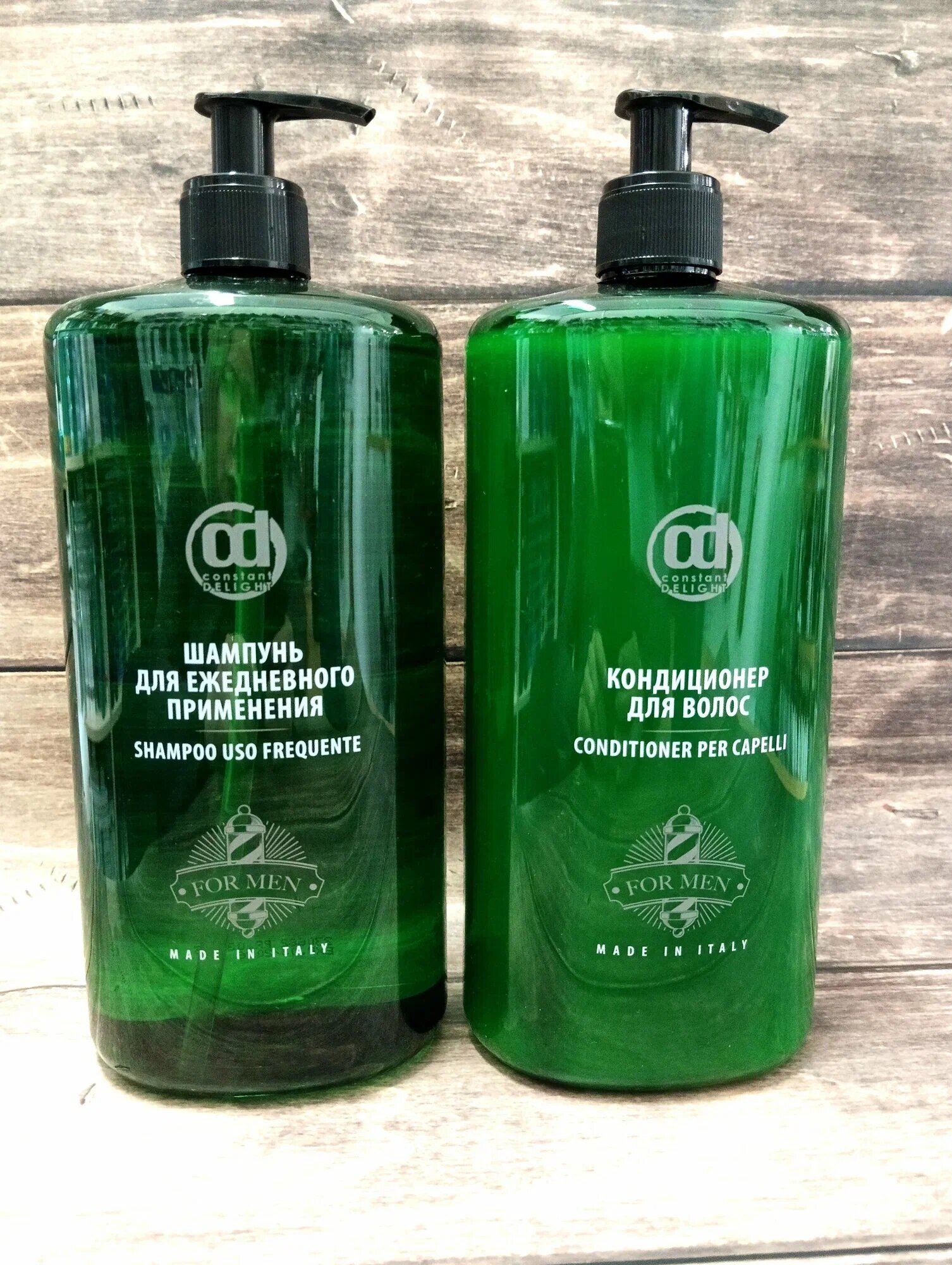 Мужской Набор для волос BARBER CARE CONSTANT DELIGHT 1000 мл+1000мл