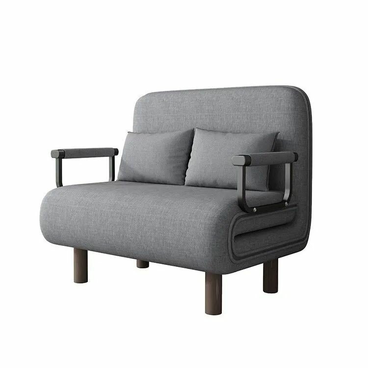 Диван-кровать "Реклайнер", лен, универсальный угол, арт-деко, 80х190х85 см