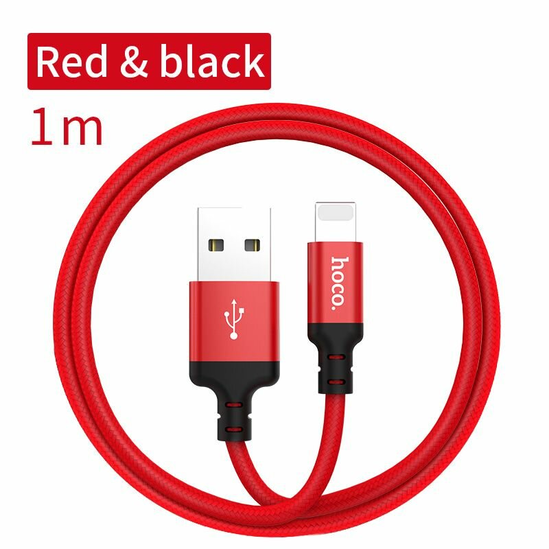 Кабель зарядки и передачи данных hoco x14 ip 1R