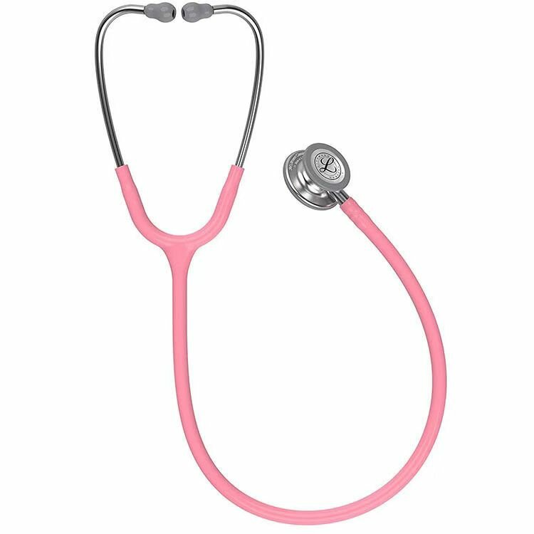 Стетоскоп 3M Littmann Classic III, розовый, терапевтический, механический, двусторонняя головка