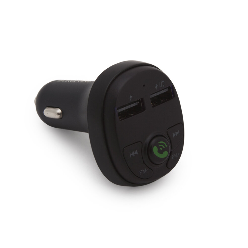 Автомобильный FM-трансмиттер Borofone BC26 Music Joy Car Wireless FM Transmitter, MP3, MWA, WAV, FLAC, 10, 5Вт, черный
