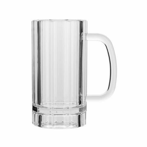 Кружка пивная, поликарбонат,0,5л, прозр.