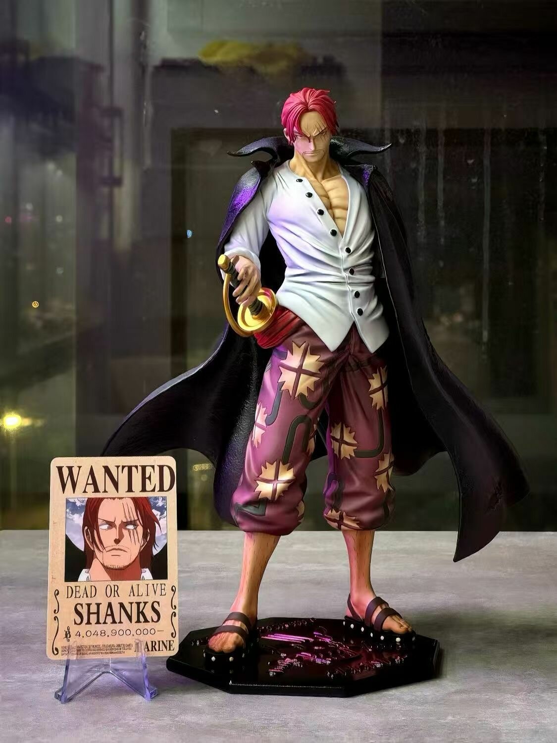 Аниме Ван Пис Луффи и Шанкс бюст / One Piece 13cm