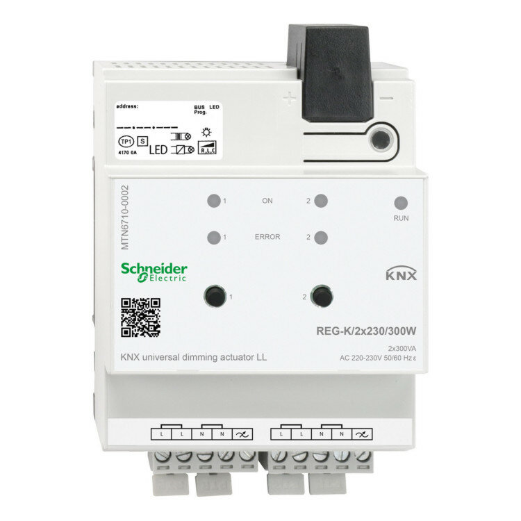 Универсальный диммер LED REG/2x230/300Вт
