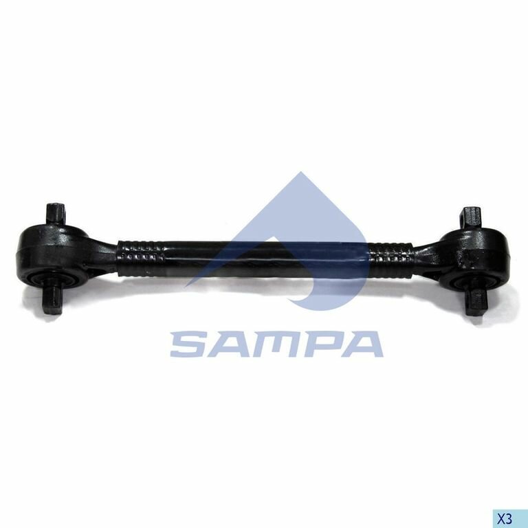 Штанга реактивная верхн. ведущей балансир. тележки для Скания арт 095319 SAMPA
