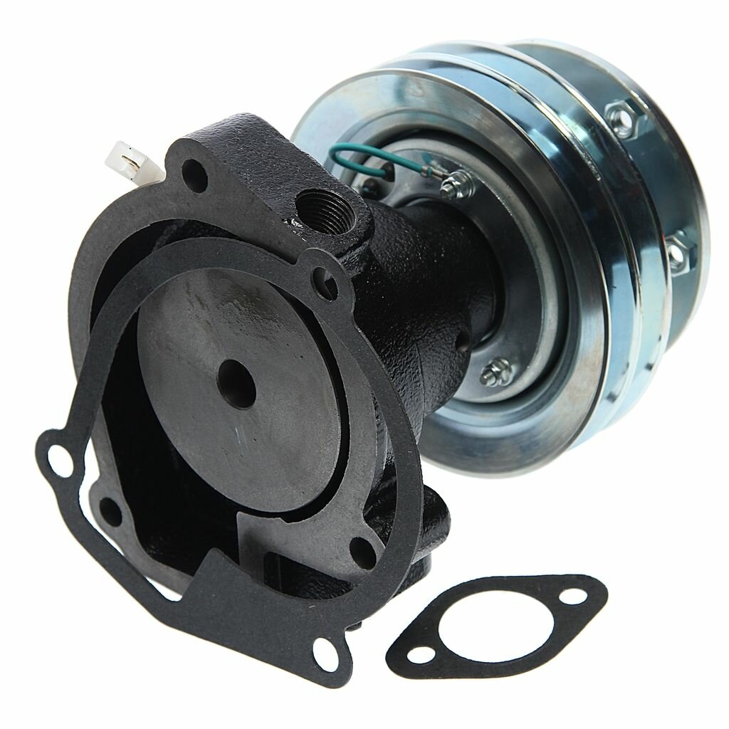 Помпа, водяной насос 2-х ручьевой для ГАЗ Д-245.7Е3 арт 13014012 MEGAPOWER AUTOMOTIVE