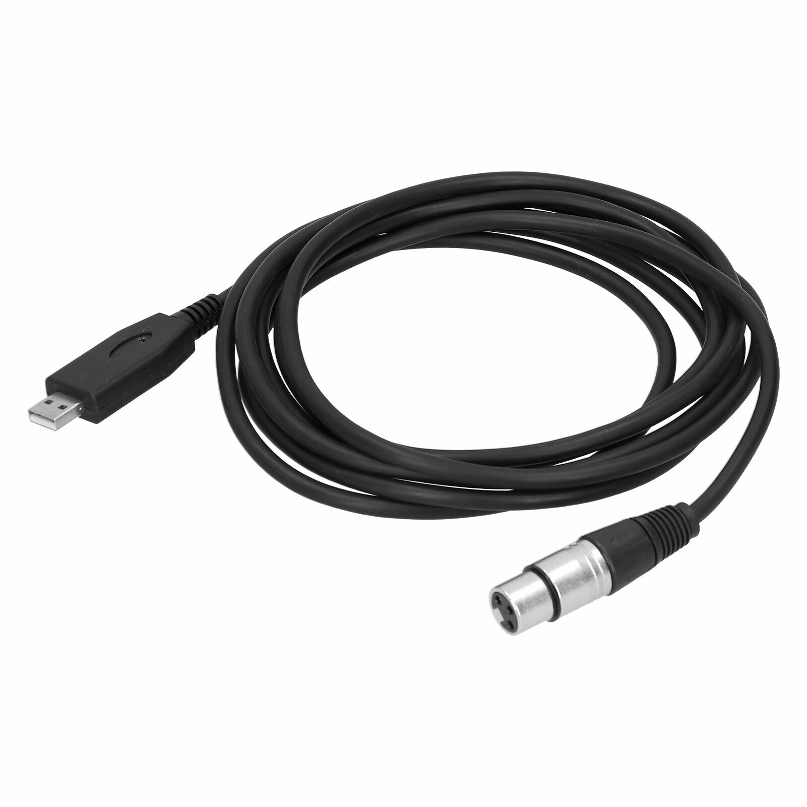 USB-XLR гнездовой микрофонный кабель Plug Play Соединительный кабель для микрофона Шнур 2 м / 6,6 фута