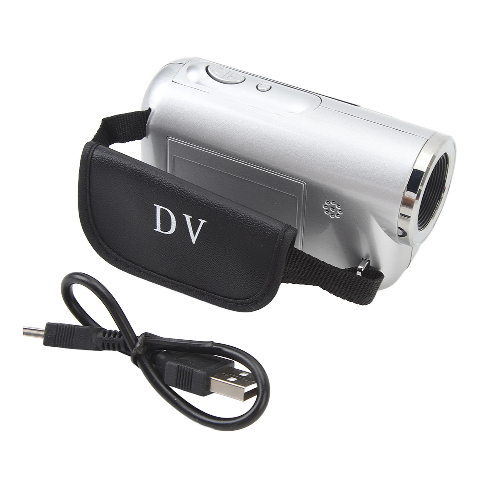 Детская видеокамера 16 МП, разрешение 1080P HD, 16-кратный зум, цветной TFT-экран 2,0 дюйма, цифровой регистратор для видеоблогов и развлечений, серебристый