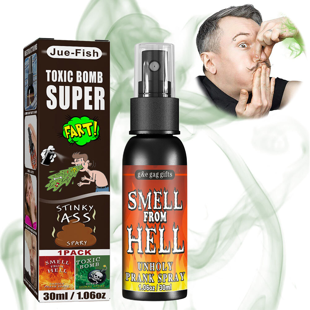 Спрей-вонючий пук 30 мл игрушка-шутка для вечеринок, Хэллоуина, Дня смеха, подарок-прикол