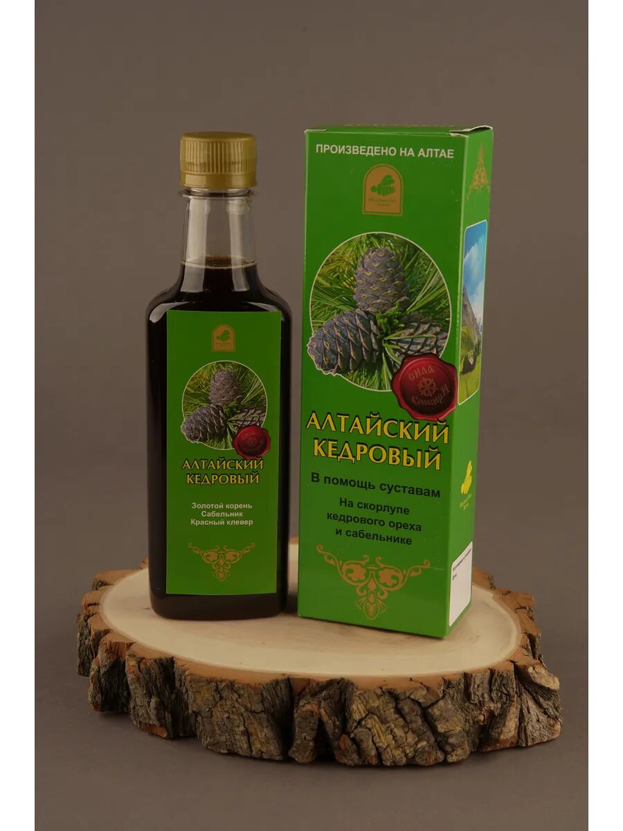 Бальзам "Алтайский кедровый" Медовый Спас, для суставов, общеукрепляющий, 250мл