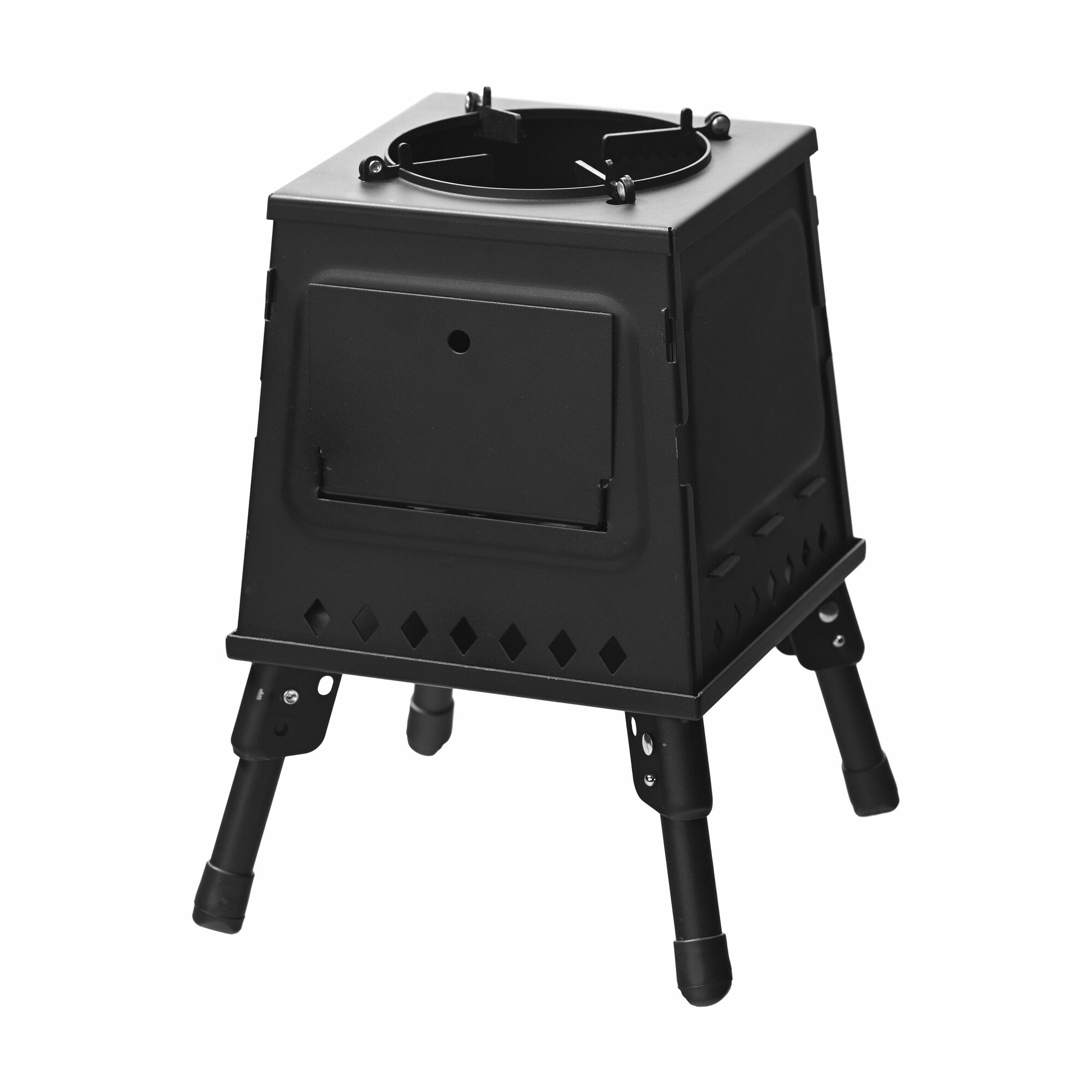 Печь туристическая походная разборная 50х25х25 см