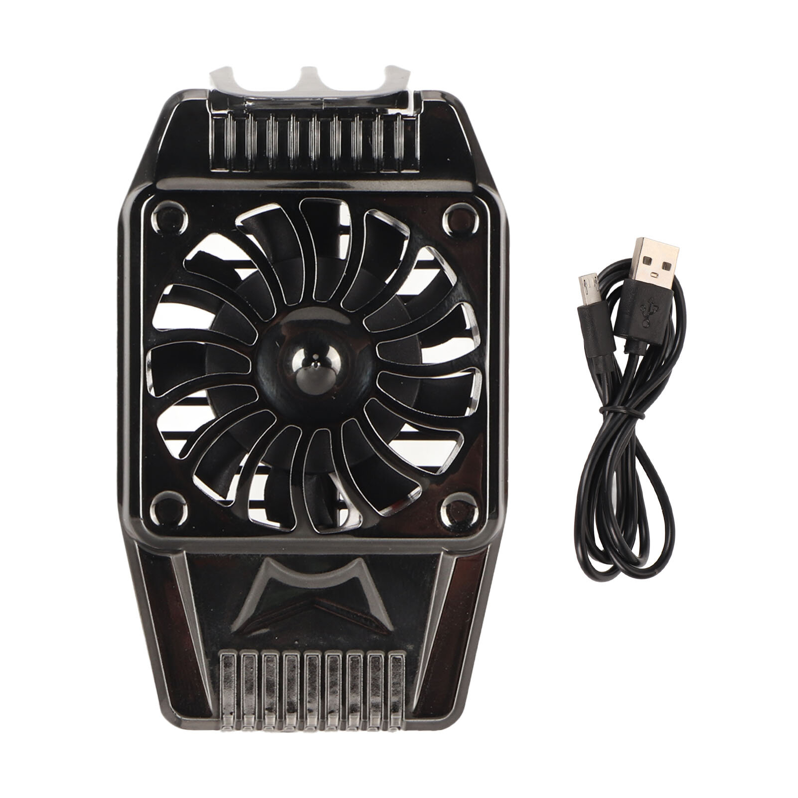 Кулер для телефона Супер бесшумный охлаждающий вентилятор для сотового телефона Радиатор для мобильного телефона для игр и просмотра видео H15 Перезаряжаемый потускнение