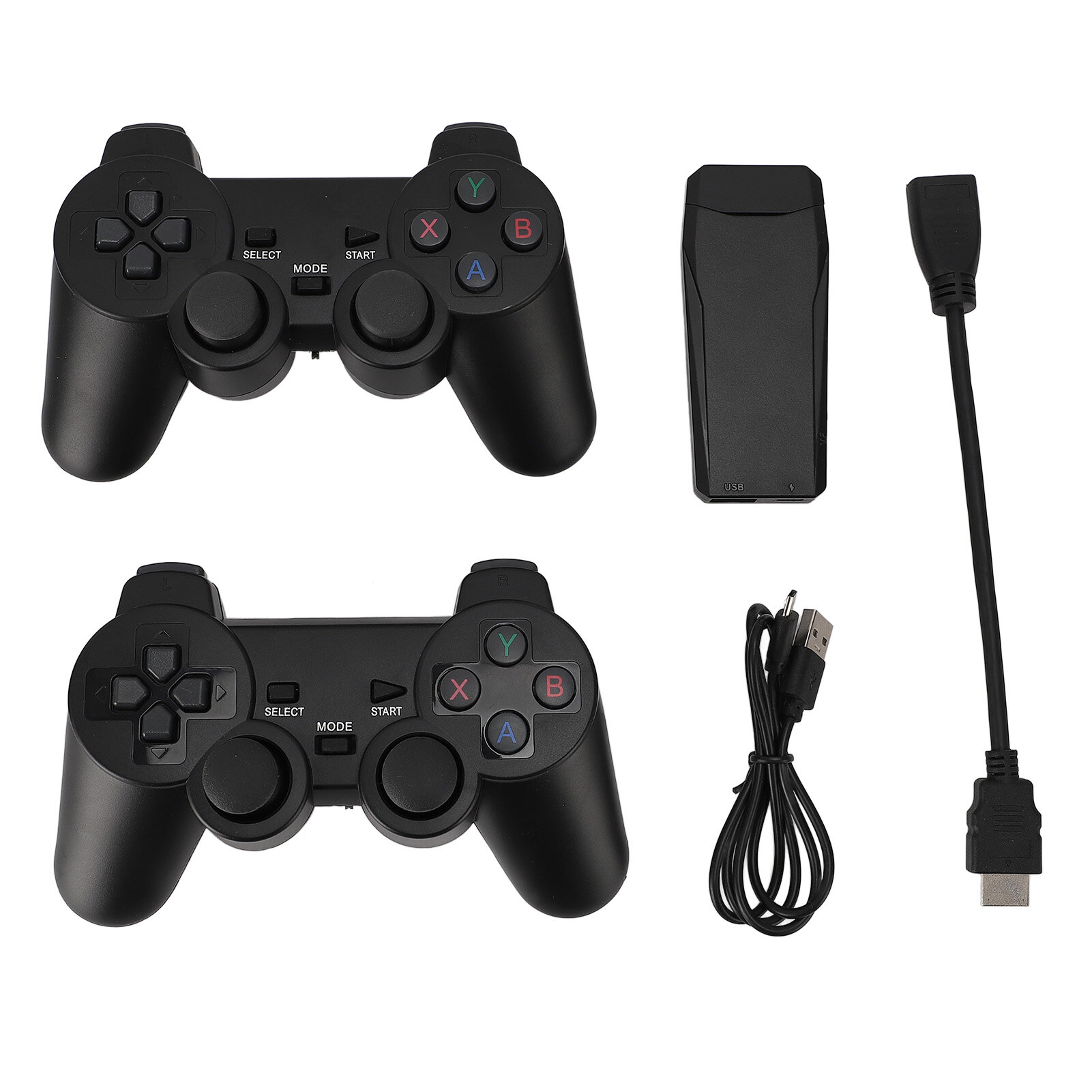 Ретро игровая консоль с предустановленными 20000 играми 2 People Match 4K HD игровая приставка перезаряжаемый беспроводной контроллер 2,4 ГГц комплект