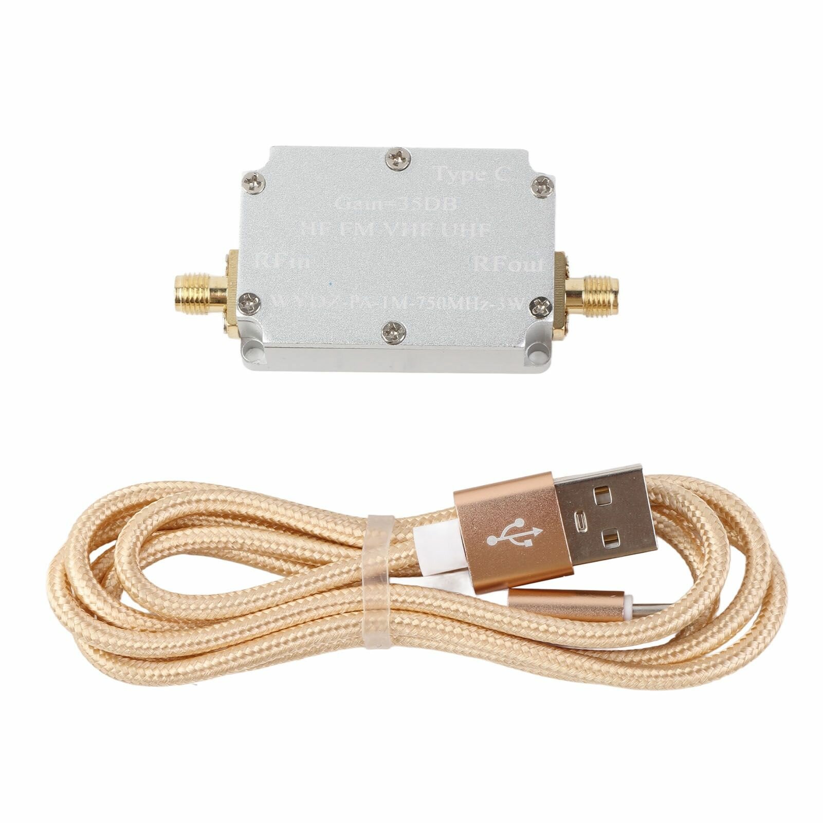 ВЧ УКВ УВЧ передатчик, широкополосный усилитель, алюминиевый сплав