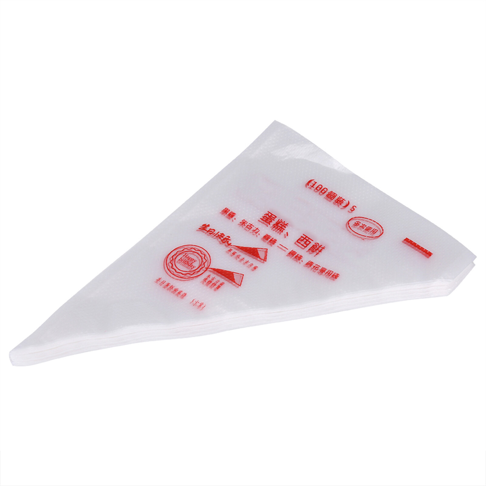 100 шт. Пищевые классы пластиковые пакеты с глазури