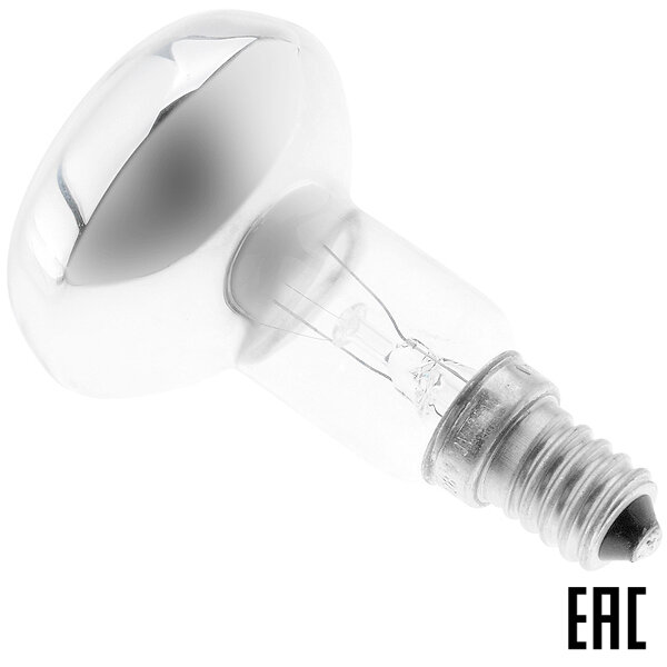 Лампа 25Вт CONC R50 SP 25W 230V Е14 накаливания зеркальная (OSRAM) (6 шт. в комплекте)