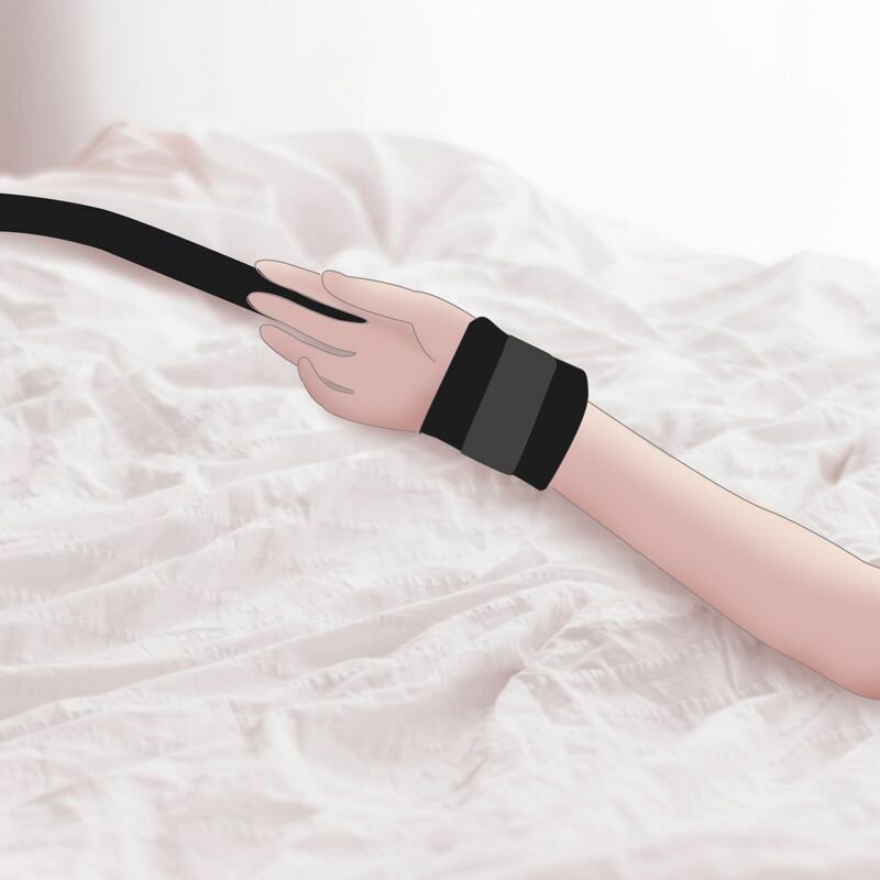 БДСМ набор для кровати, фиксаторы для рук и ног, манжеты для ног, наручники, оковы, бандаж БДСМ для связывания ног и рук, комплект для ролевых игр