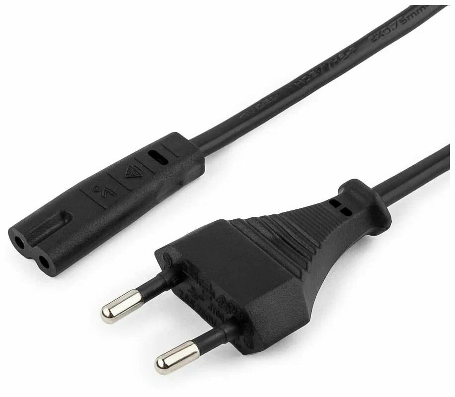 Шнур для радиоприемника/ Кабель питания / Кабель сетевой для аудиотехники /Шнур для зарядки фонаря / Черный