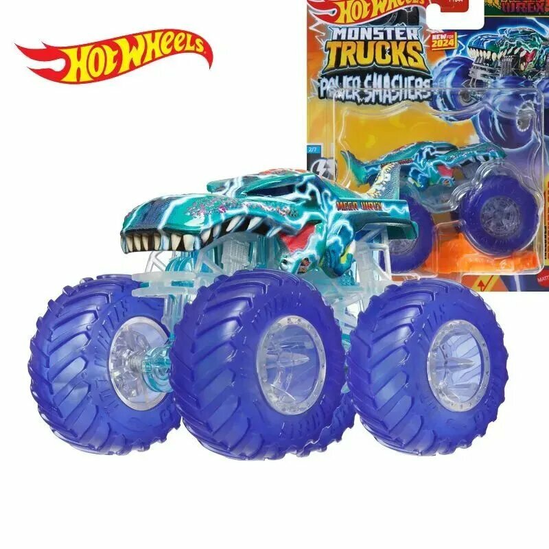 Машинка Mattel Hot Wheels Monster Trucks (Монстр трак) 2024 FYJ44 New Mega-Wrex