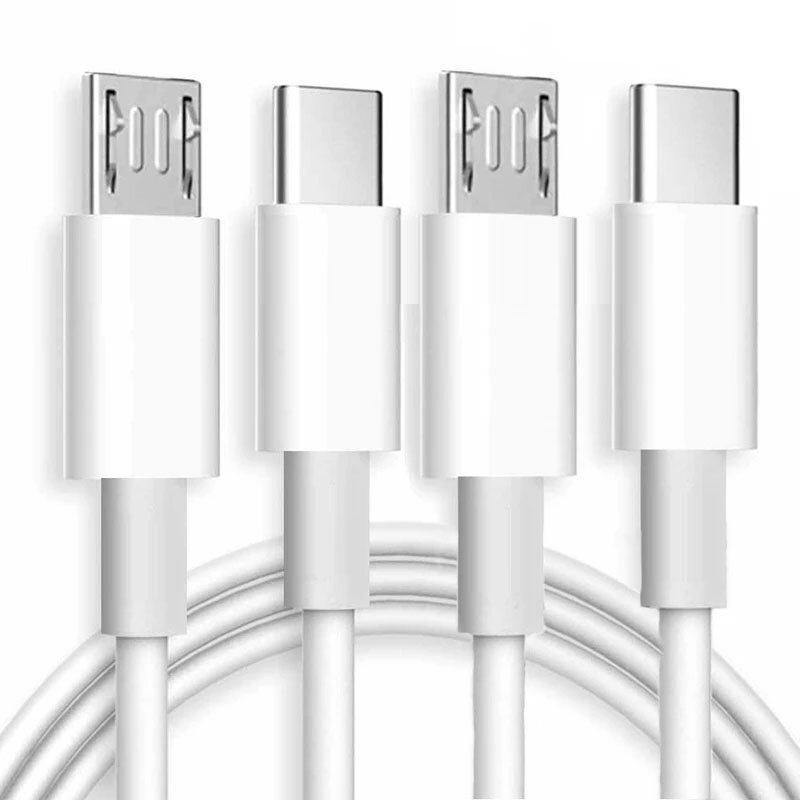 Кабель передачи данных USB Type C - Micro USB, провод для быстрой передачи данных, кабель для зарядки Samsung Huawei Mi USB Type-C, универсальный кабель