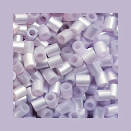 Мини-бусины Hama 2,6 мм, жемчужные цвета, 1000 шт. Сиреневый, P10