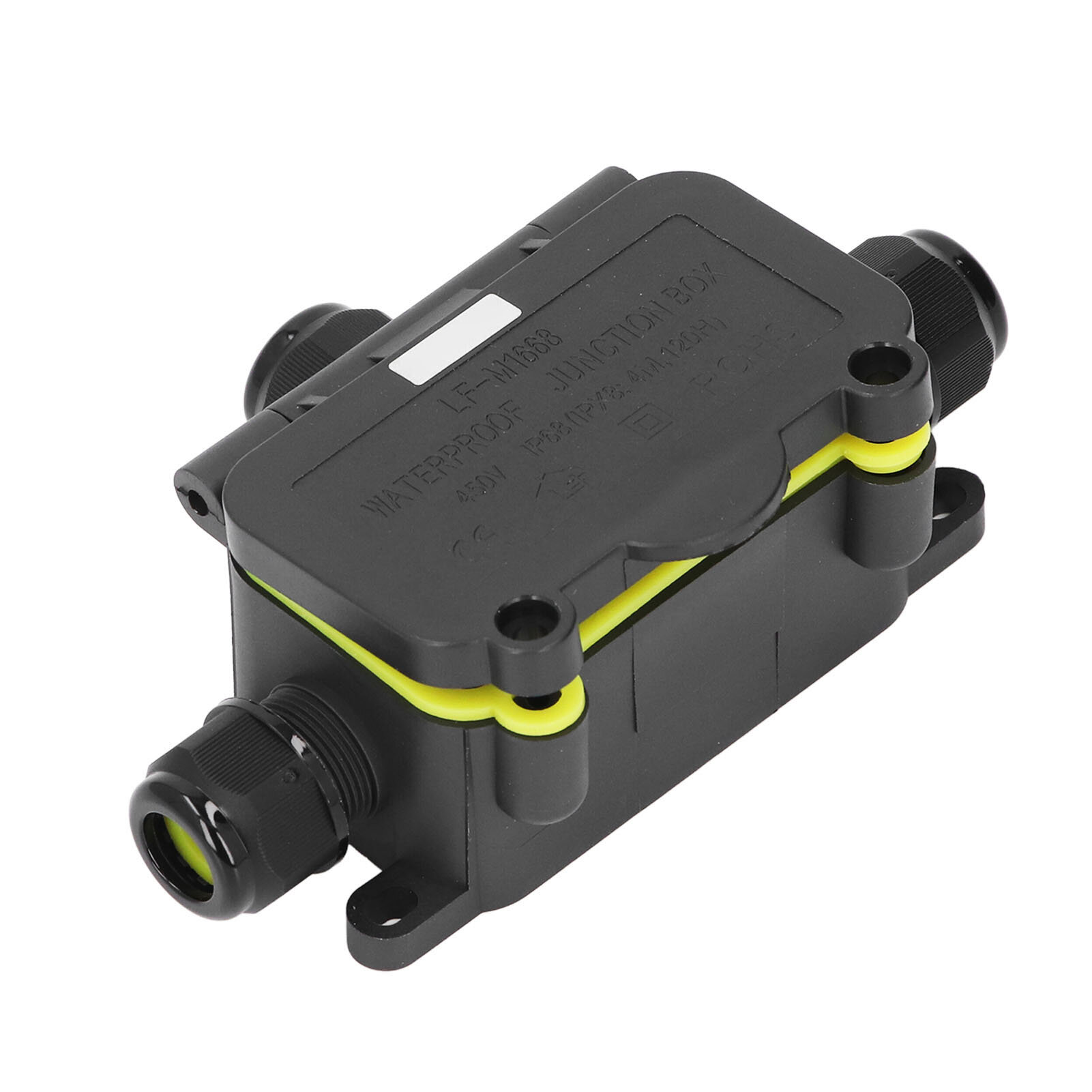 Водонепроницаемая распределительная коробка наружная электрическая пластиковая 3-канальная IP68 450 В 40 А LF-M1668
