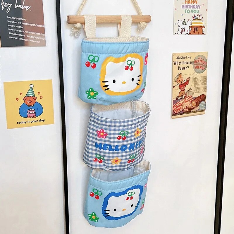 Sanrio Hello Kitty тканевая подвесная сумка, Розовый, Унисекс