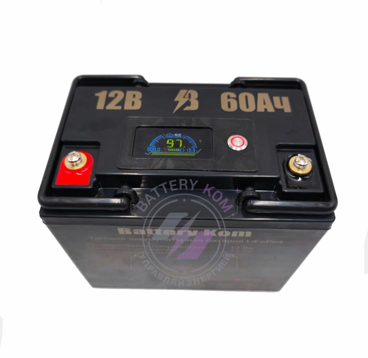 Аккумулятор LiFePO4 12 в 60 ач