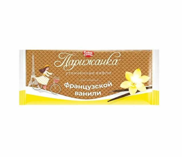 Сладкая Слобода Вафли Парижанка со вкусом Французской ванили, 210 г, 13 уп