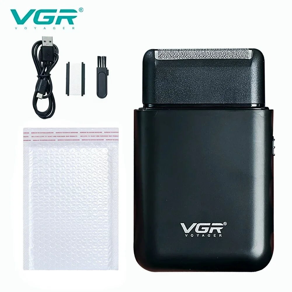Электробритва VGR V 390 для мужчин Black without box