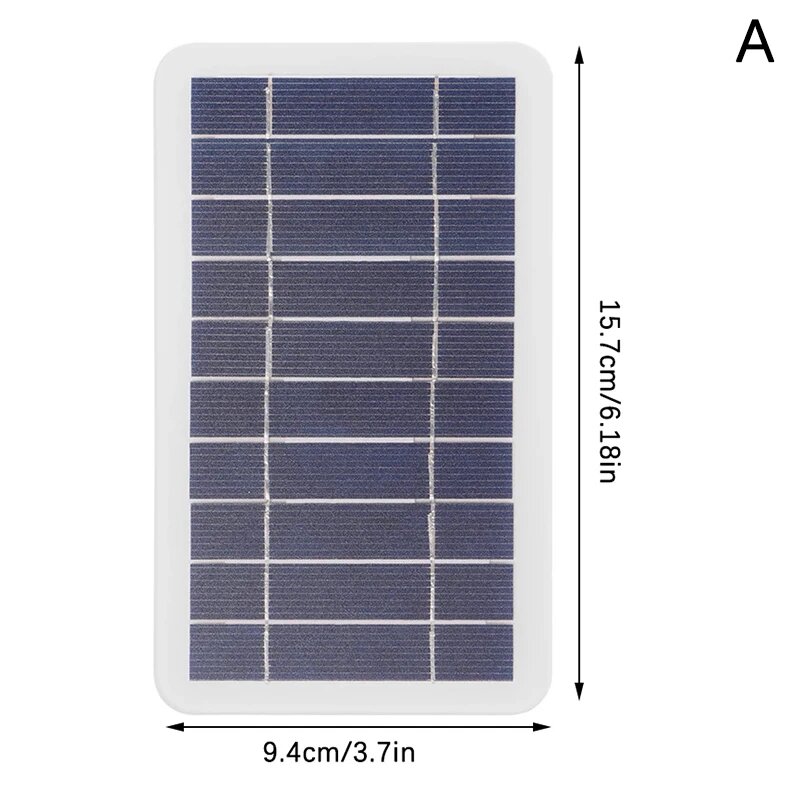 Солнечная панель 6.18in x 3.7in, Цвет: A