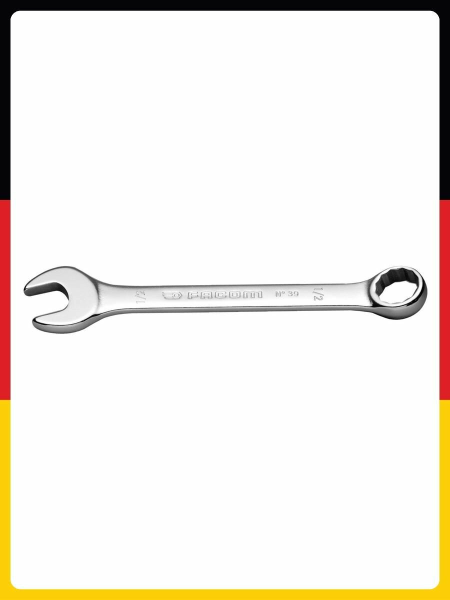 Комбинированный ключ Facom '39' короткий 9/32'