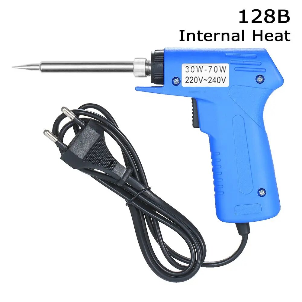 Двойной паяльник Blue Soldering Iron 30Вт/70Вт 128B Internal Heat