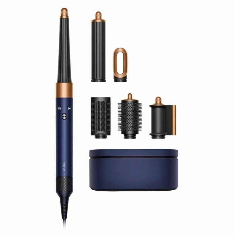 Стайлер для волос Dyson AirWrap ID Complete Long HS08, Prussian Blue/Rich Copper (подарочный кейс для хранения)