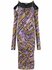Платье Versace Jeans Couture, размер 46 IT, фиолетовый