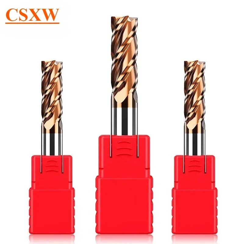 Концевая фреза CSXW HRC55 4-х канальная 14x40Cx14Dx100L