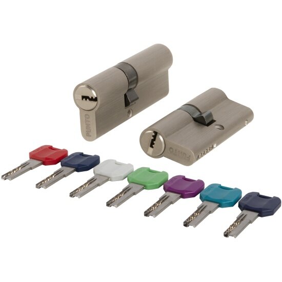 Punto Цилиндровый механизм MaxPro7000Key80mm(30+10+40) SN никель 7key